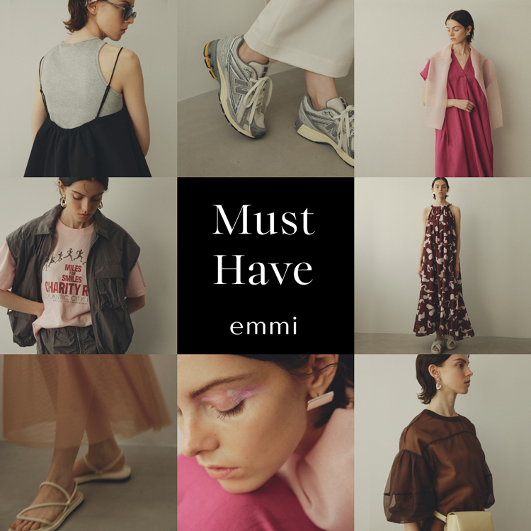 TOPICS │ emmi（エミ）公式サイト｜オフィシャルオンラインストア